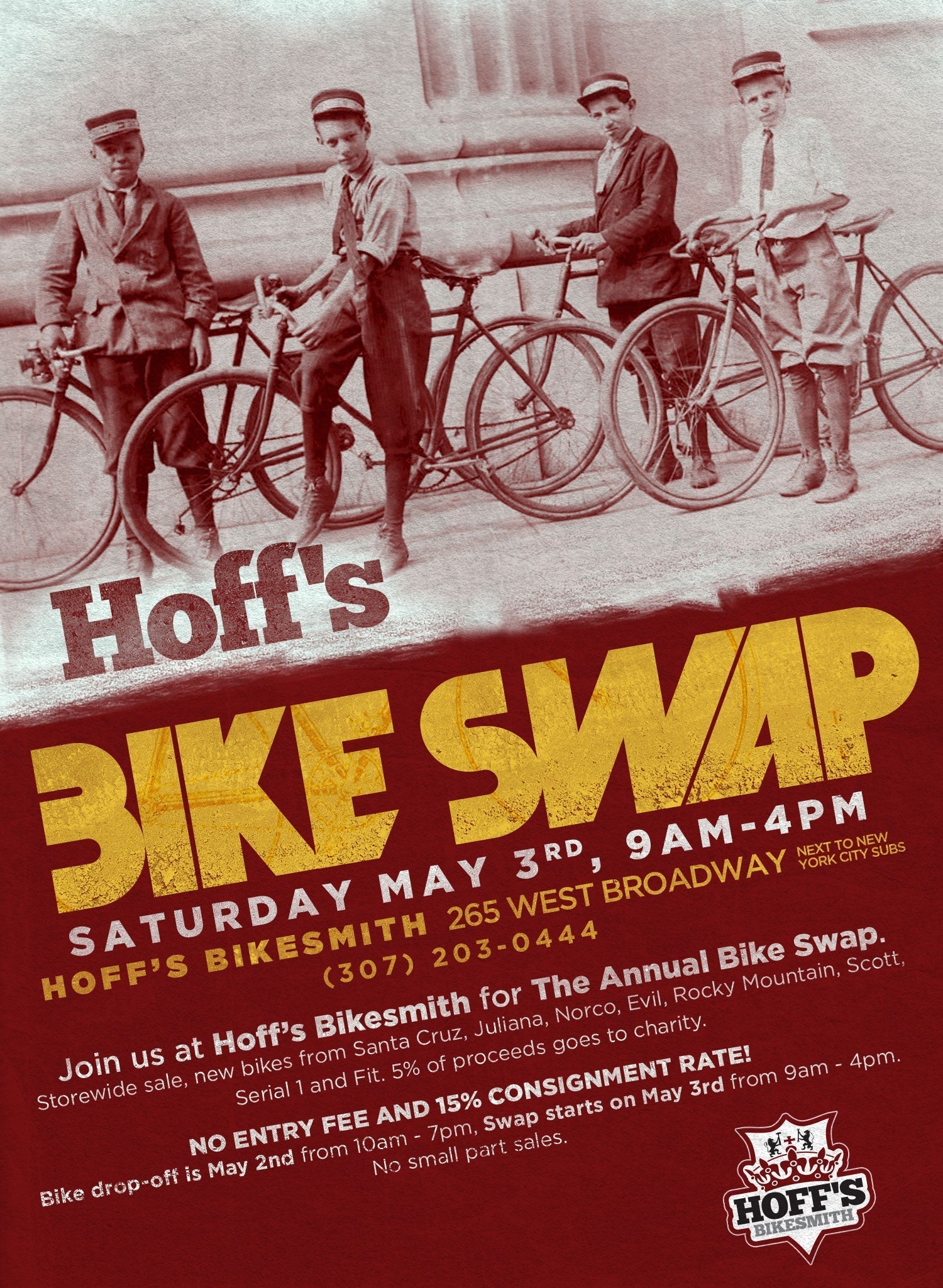 Hoff's Bike Swap 2025 May 3rd – Hoff's Bikesmith